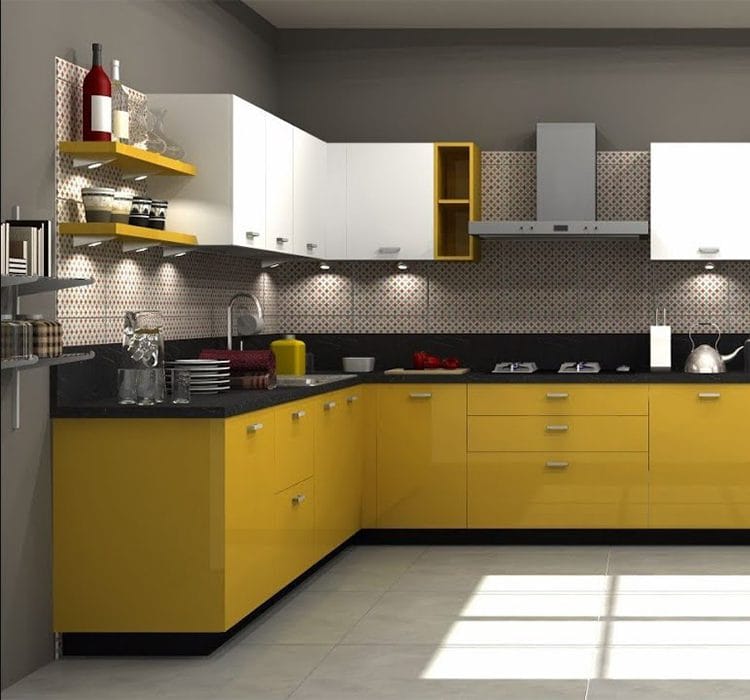 Small Indian Kitchen Design In L Shape Small Indian Kitchen Design In L Shape